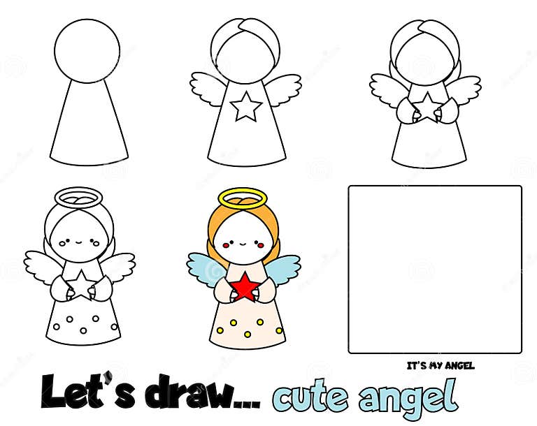 Drawing Tutorial for Children. Printable Creative Activity for Kids ...