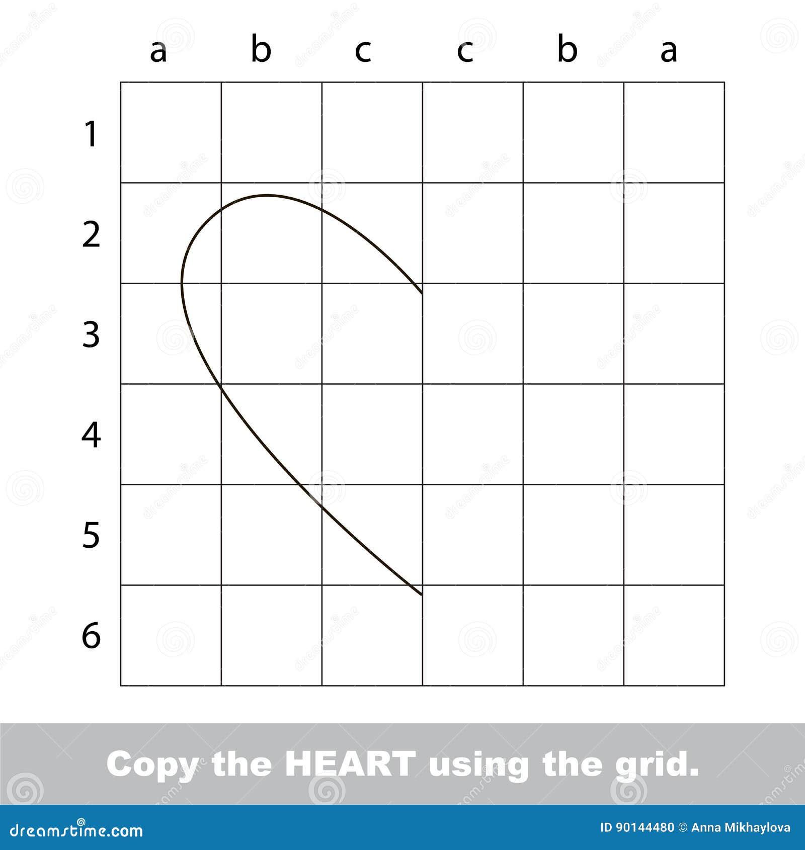 Drawing Tutorial for Kids. Educational Kid Game. Stock Vector ...