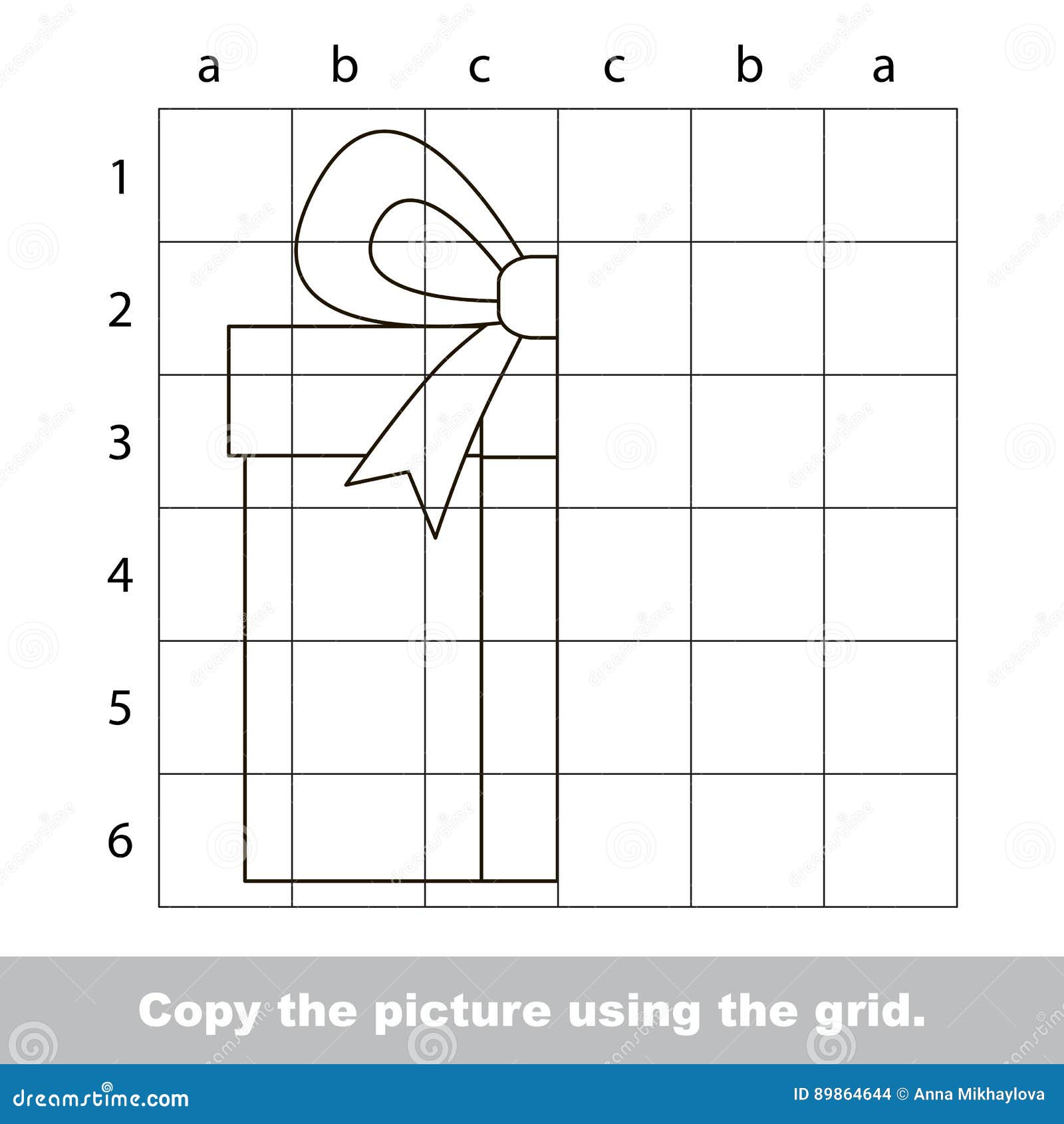 Drawing tutorial for kids. stock vector. Illustration of skill - 89864644