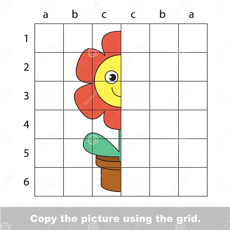 Drawing tutorial for kids. stock vector. Illustration of educational ...
