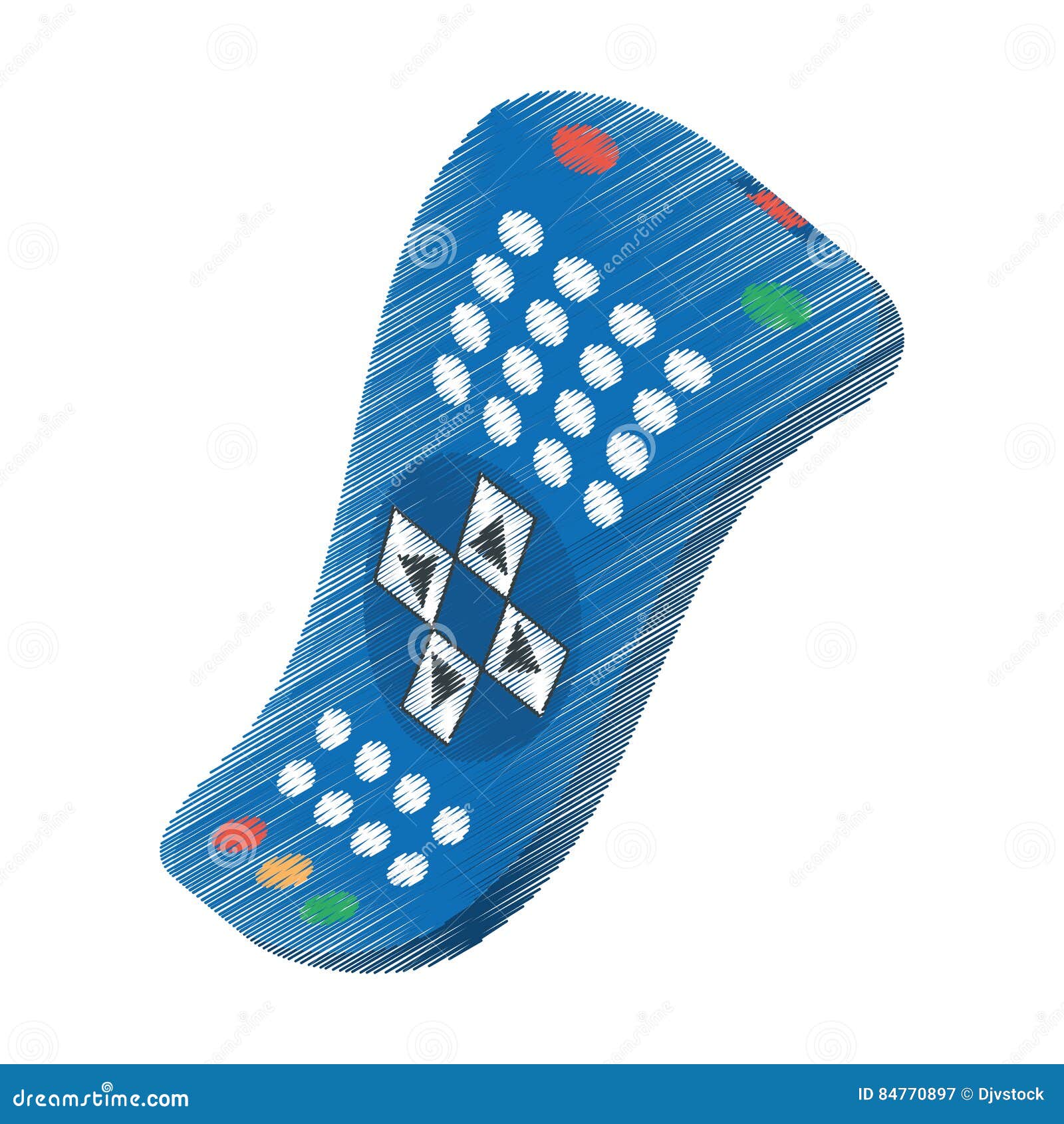 Drawing Tv Control Remote Channel Stock Vector - Illustration of ...