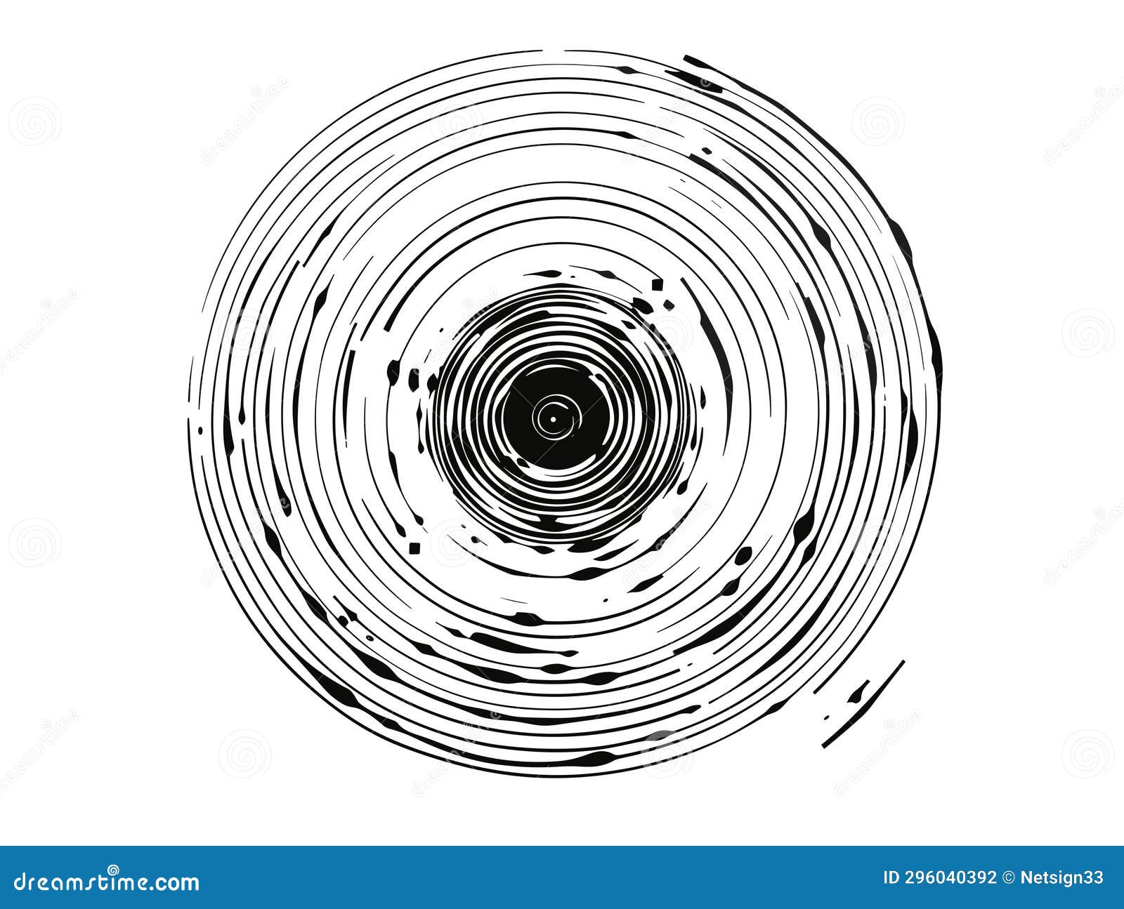 Vector Gun Target in Hand-drawn Style Stock Vector - Illustration of ...