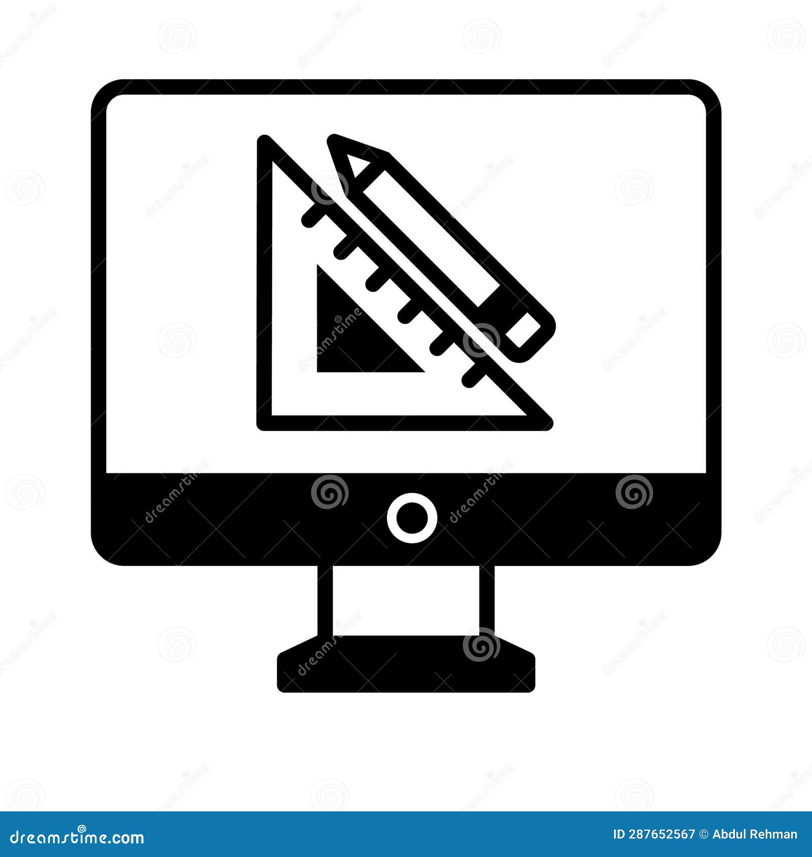 Drawing Vector Icon Which Can Easily Modify or Edit . Stock Vector ...