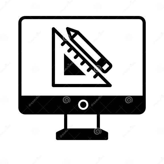 Drawing Vector Icon Which Can Easily Modify or Edit . Stock Vector ...