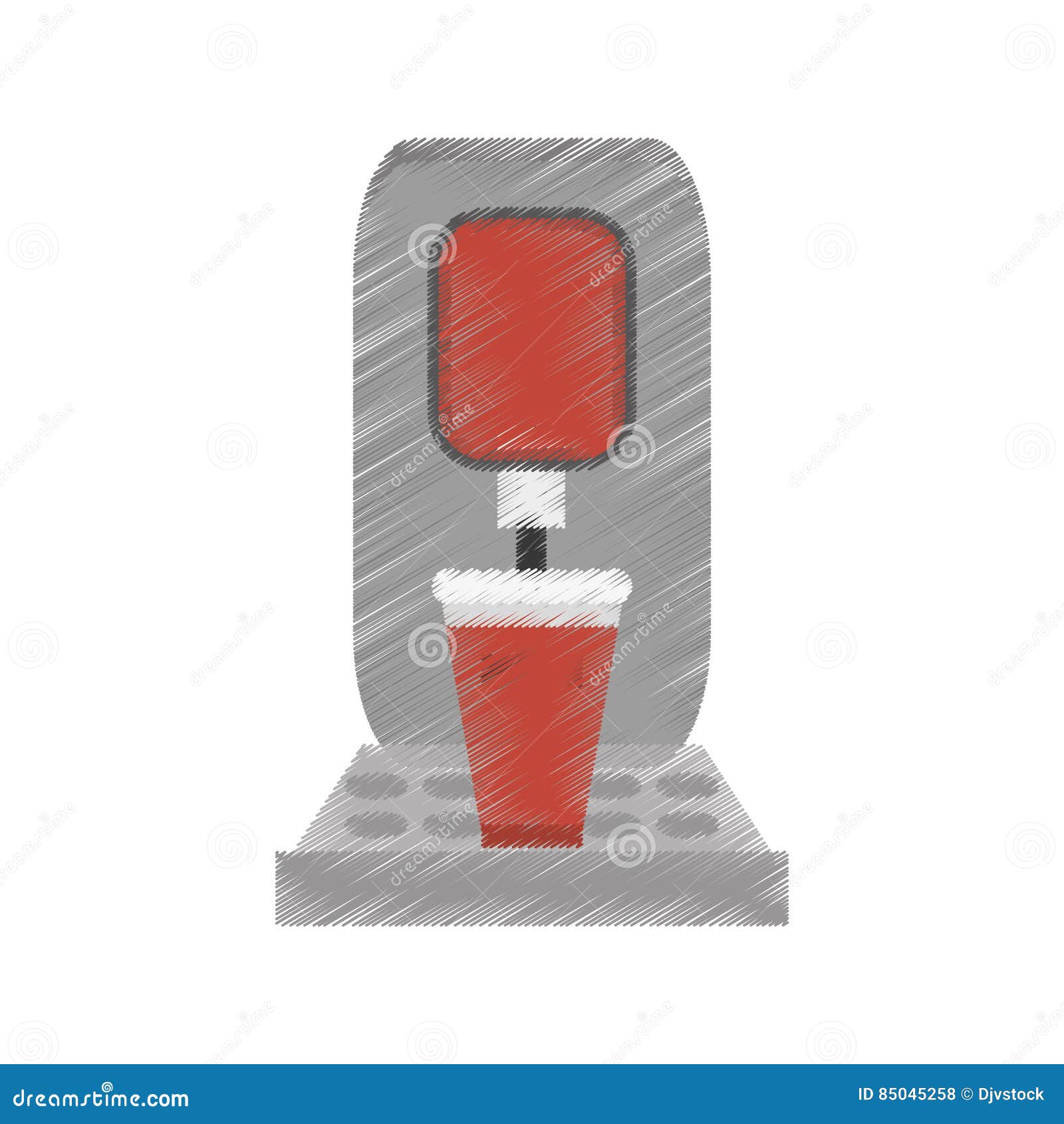 Drawing Vending Machine Soda Cinema Stock Illustration - Illustration ...