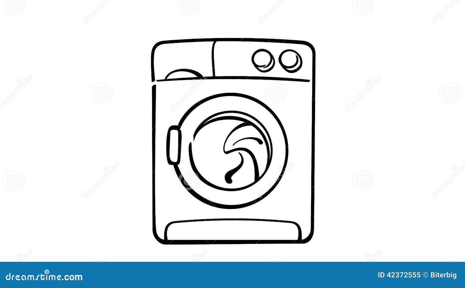 Washing Machine Drawing
