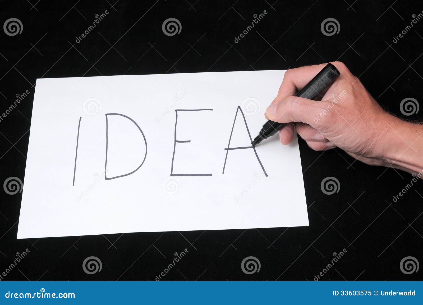Drawing on a White Paper stock image. Image of pattern - 33603575