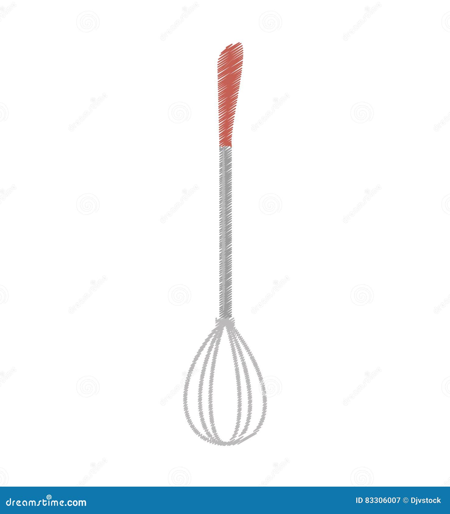 Drawing Wire Whisk Kitchen and Cooking Utensils Stock Illustration ...