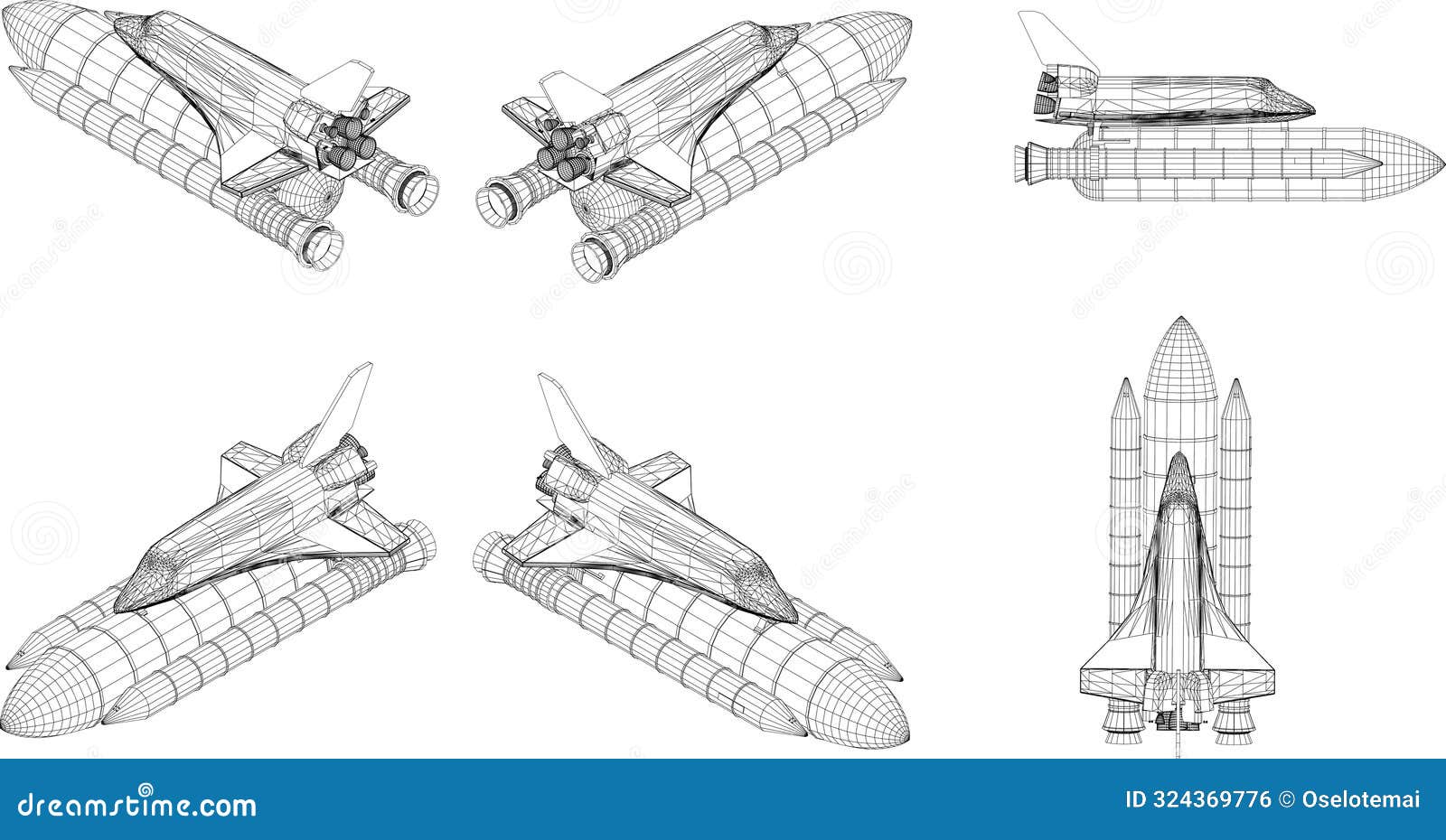 Drawings of Construction Vehicles from Many Angles.,Construction ...