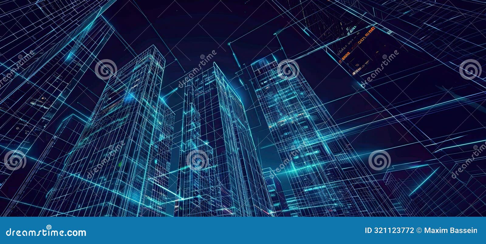 Drawings of the Future Building Superimposed on the Engineering Site, a ...