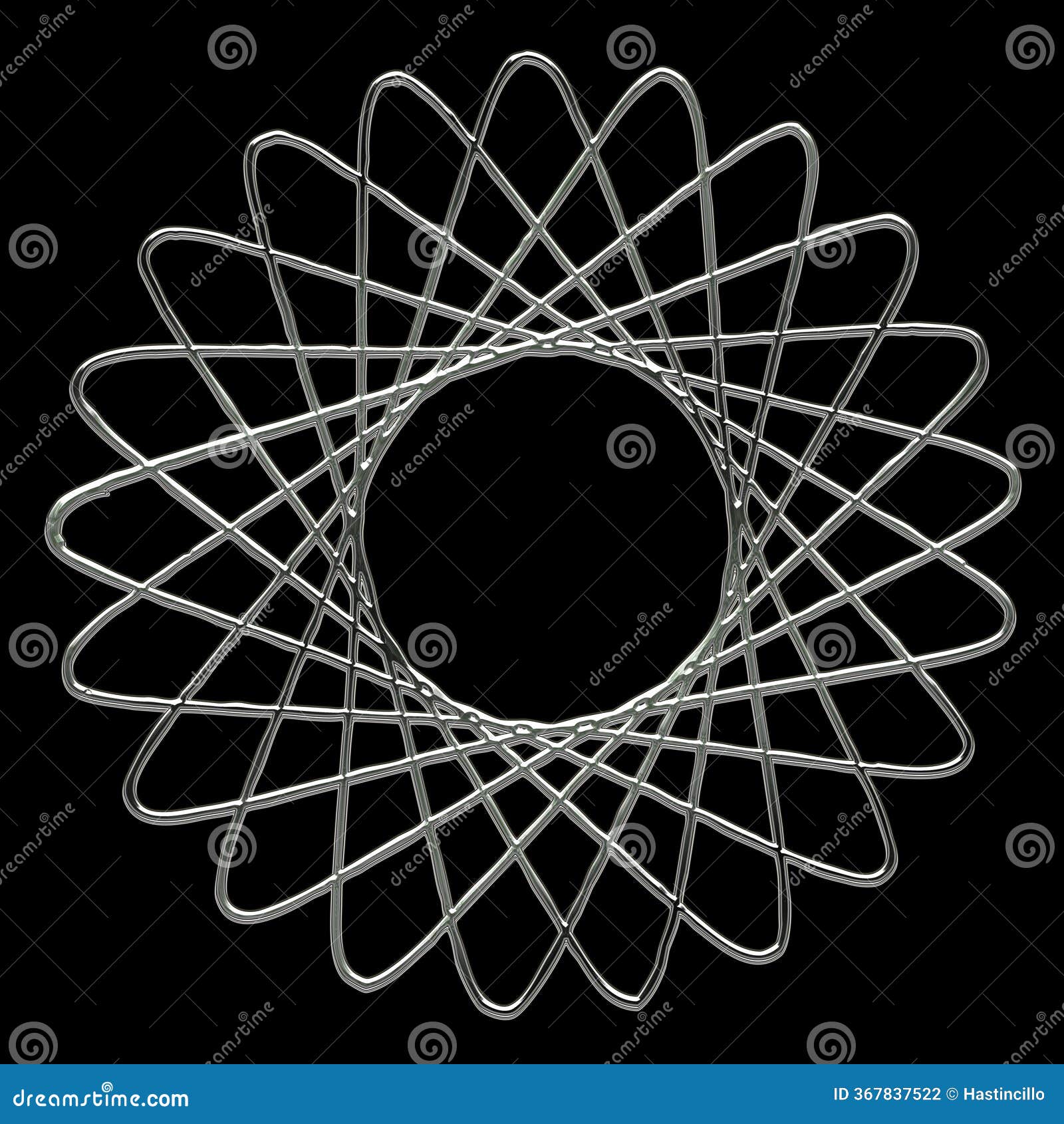 Drawings Made With The Spirograph Vector Illustration | CartoonDealer ...