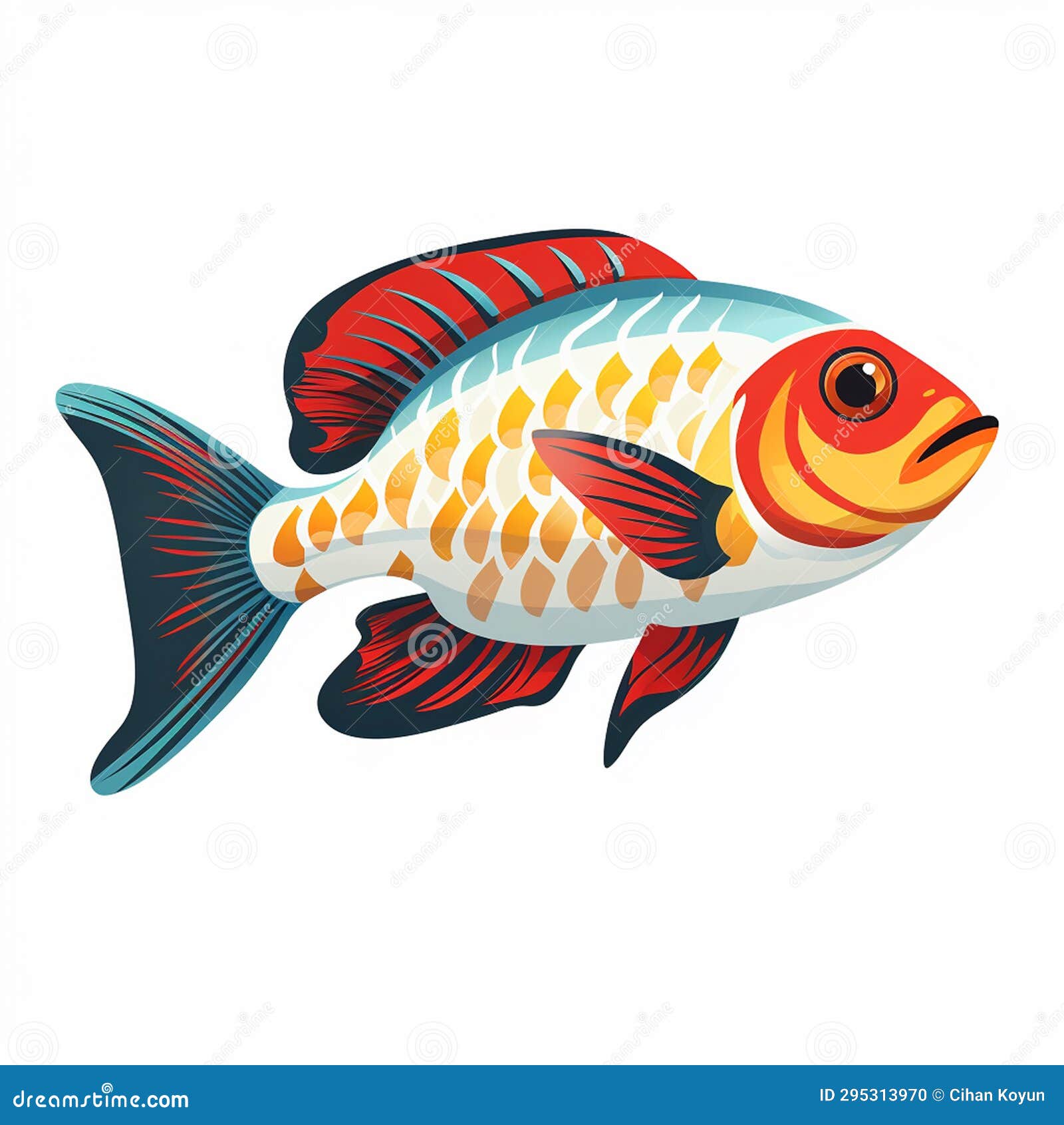 Drawings of Tropical Fish Artistic Underwater Beauty Stock Illustration ...