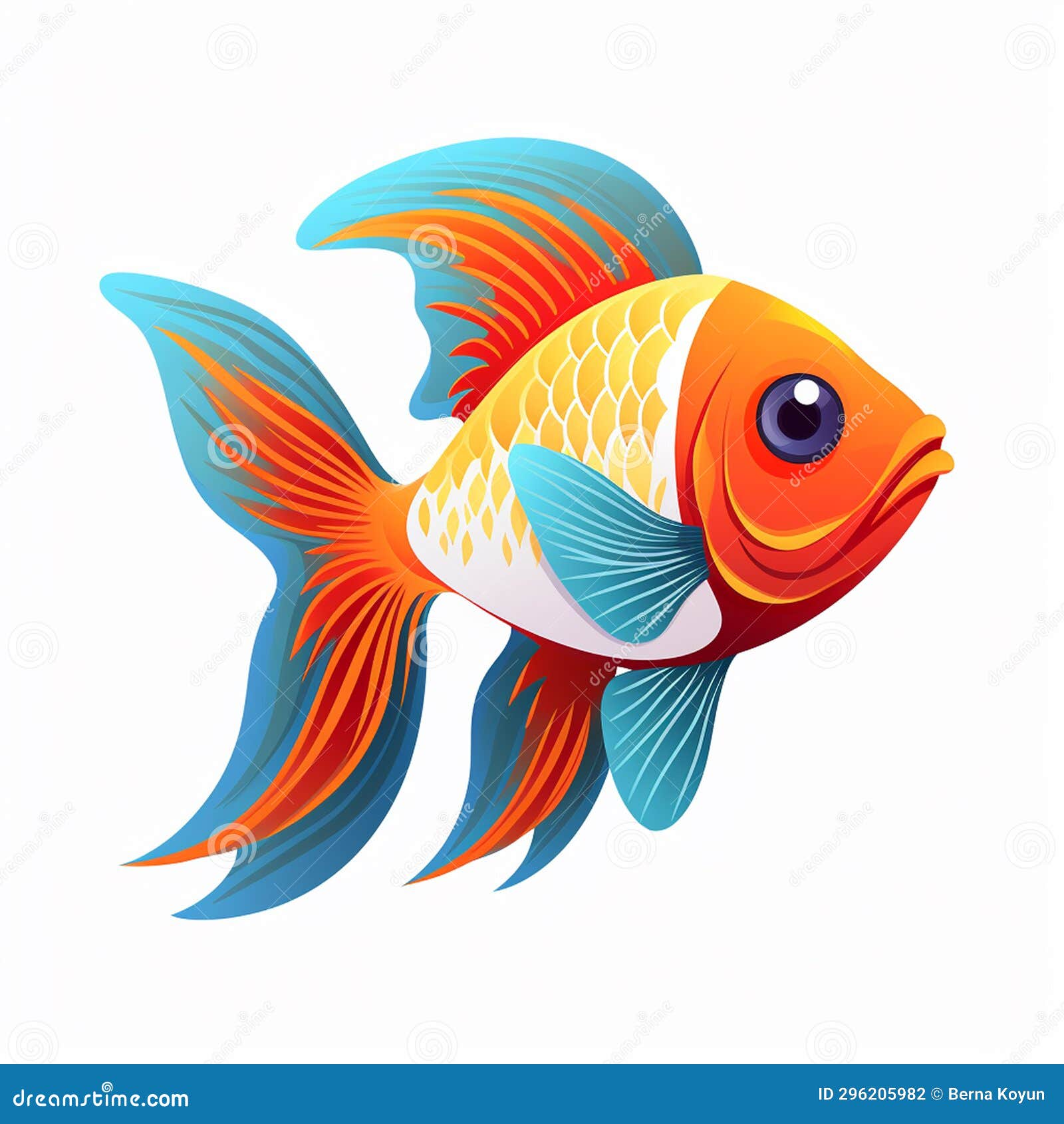 Drawings of Tropical Fish Artistic Underwater Beauty Stock Illustration ...