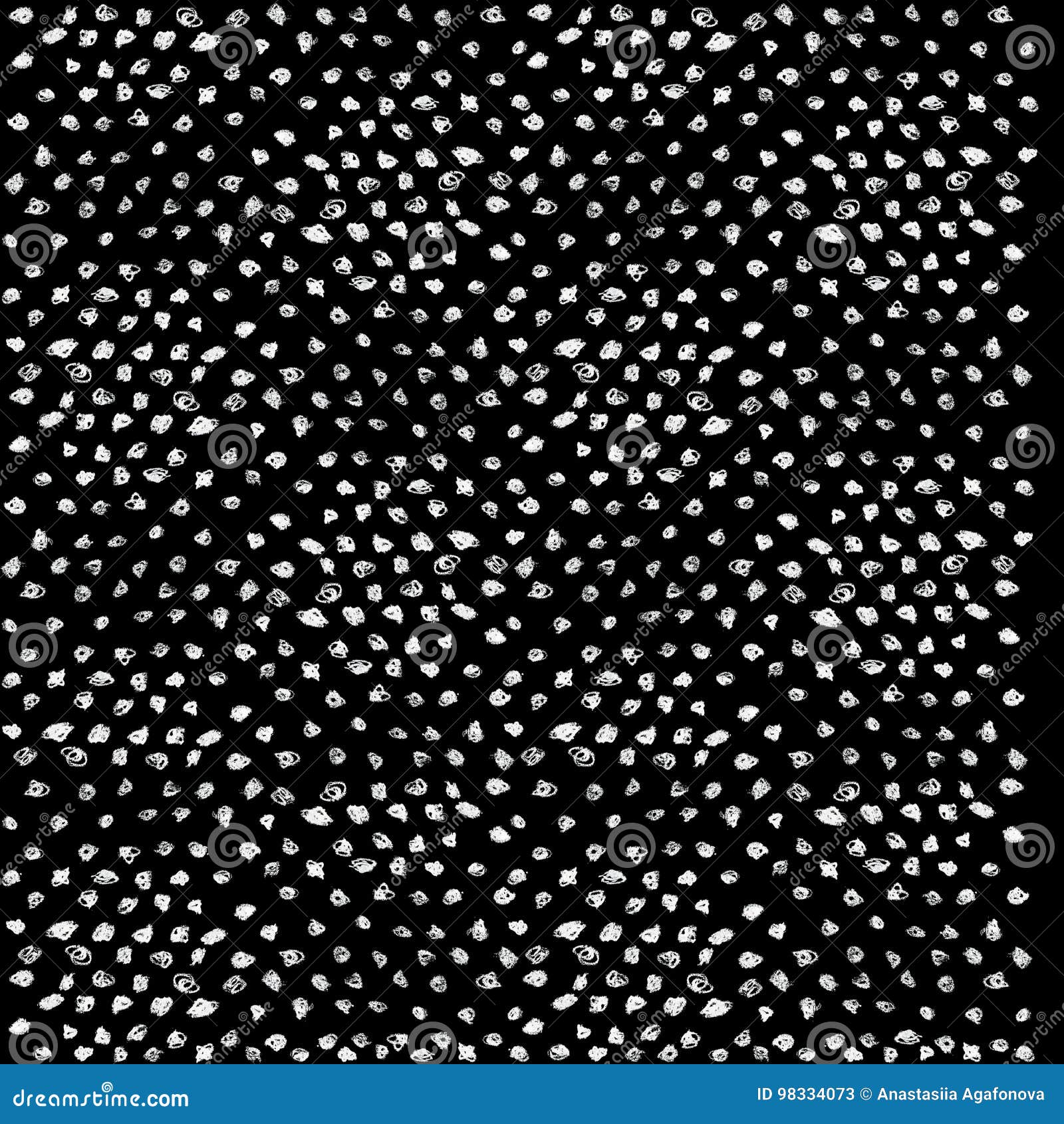 Drawn chalk pattern stock illustration. Illustration of hand - 98334073