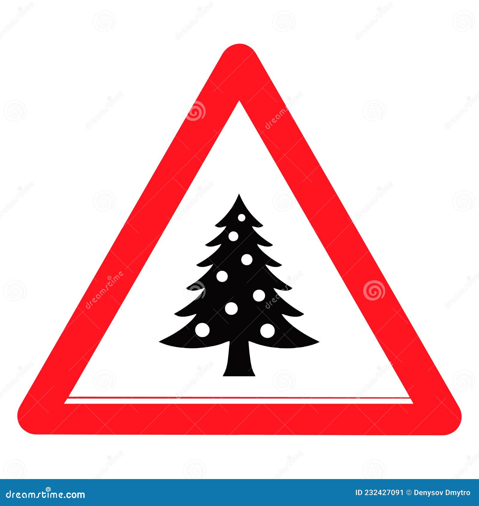 Warning Tree Felling In Progress Symbol Sign, Vector Illustration ...