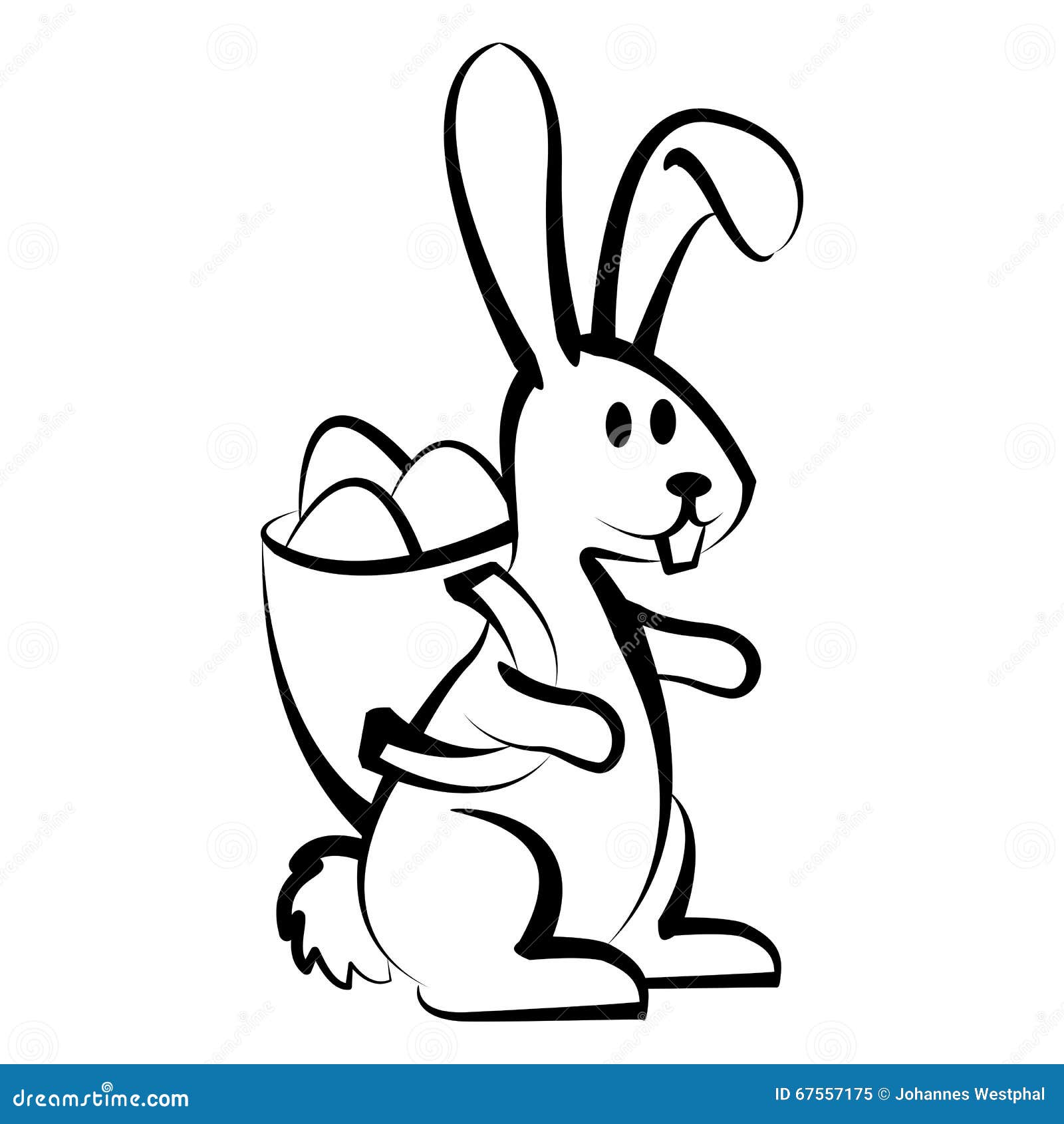 Drawn Easter Bunny Rabbit Sketch Outline Vector Stock Vector ... Drawn Easter Bunny Rabbit Sketch Outline Vector Stock Vector ...