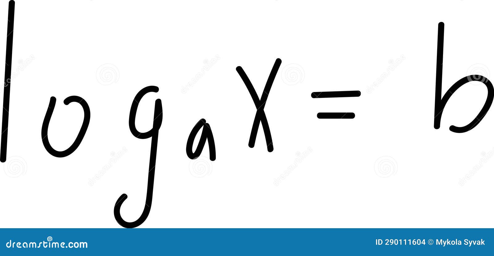 Drawn Math Formula stock illustration. Illustration of calculation ...
