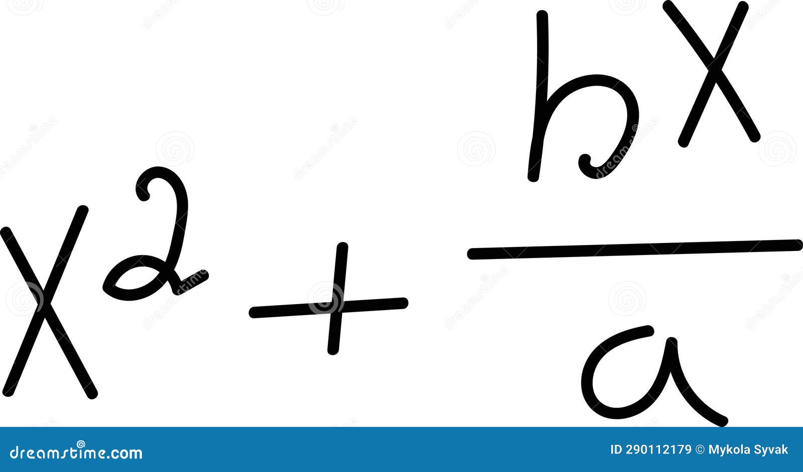 Drawn Math Formula stock illustration. Illustration of mathematics ...