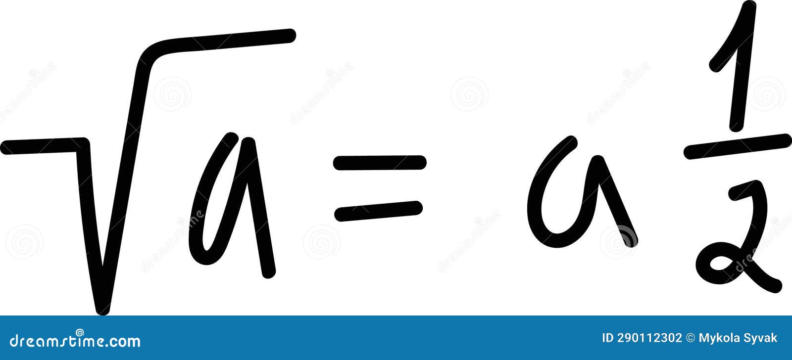 Drawn Math Formula stock vector. Illustration of science - 290112302