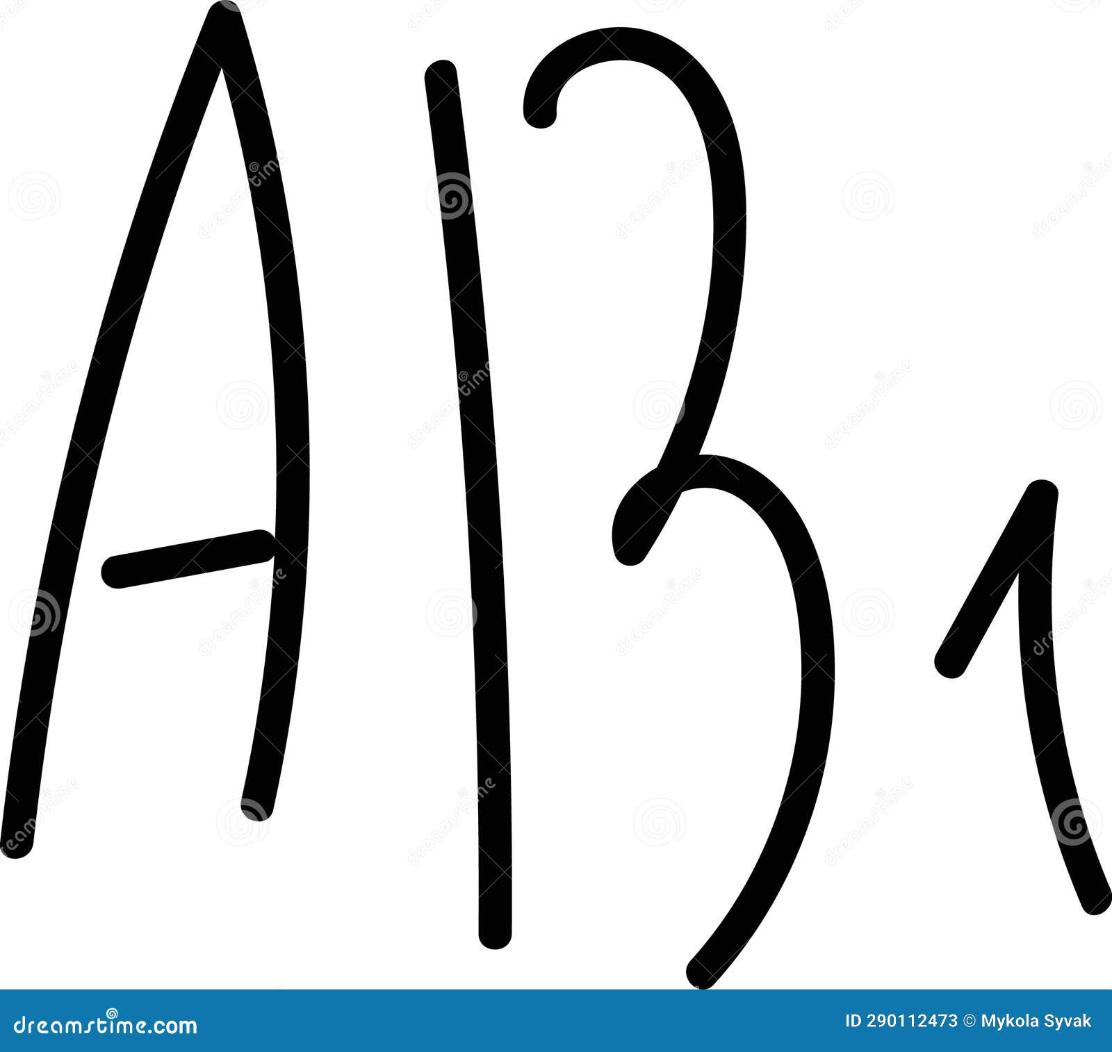 Drawn Math Formula stock illustration. Illustration of knowledge ...