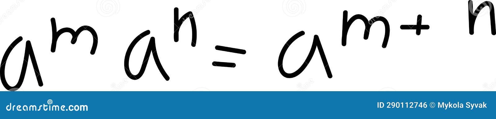 Drawn Math Formula stock illustration. Illustration of calculation ...
