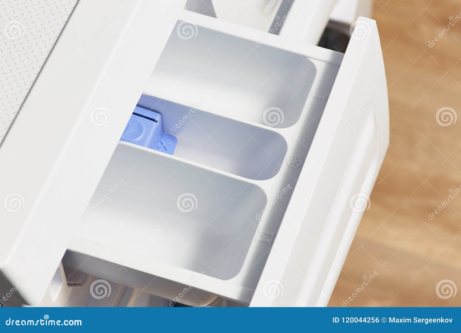 Drawn Tray for Washing Powder Stock Photo - Image of separate, opened ...