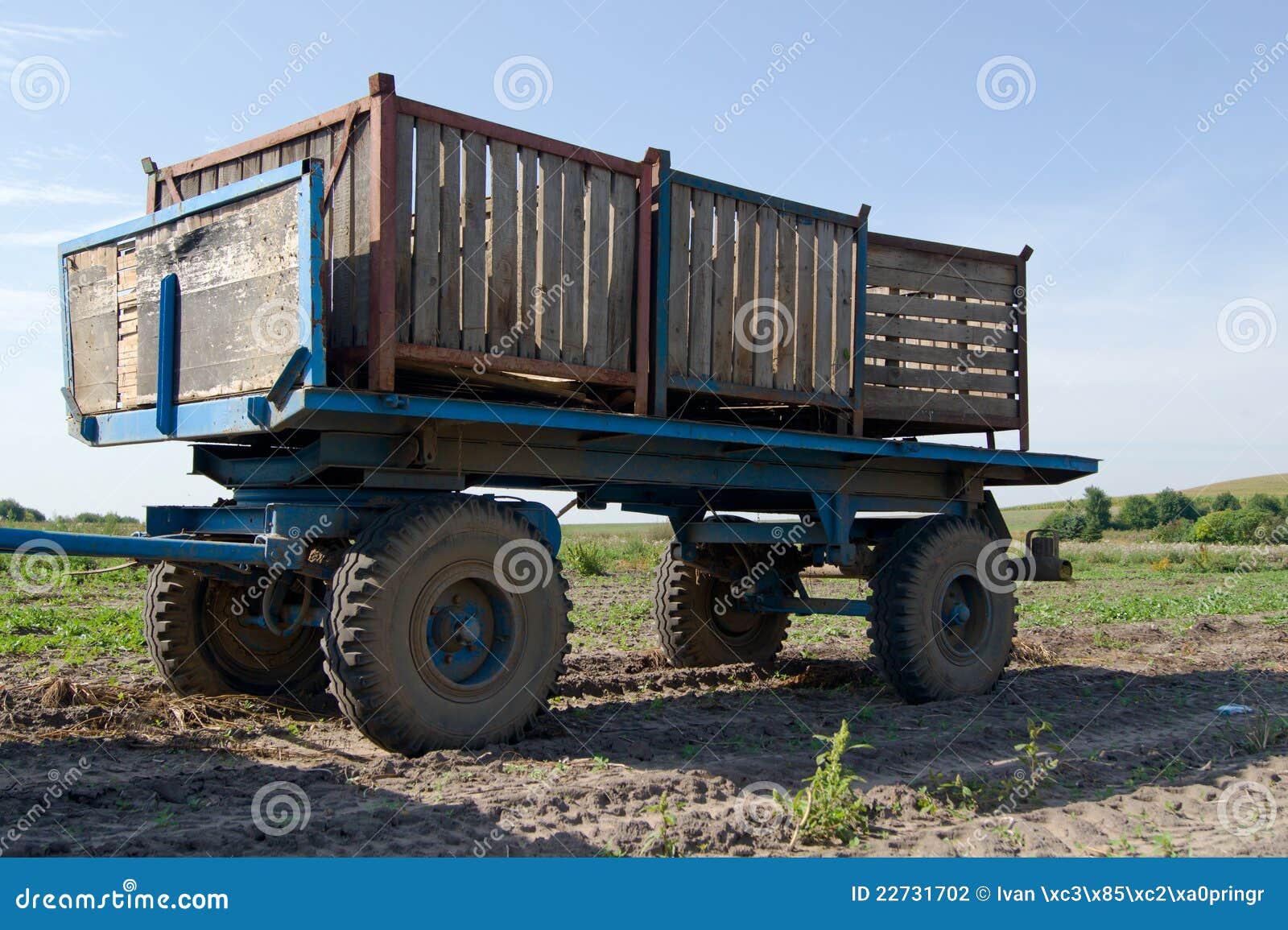Dray stock photo. Image of collection, dray, truck, pallets - 22731702