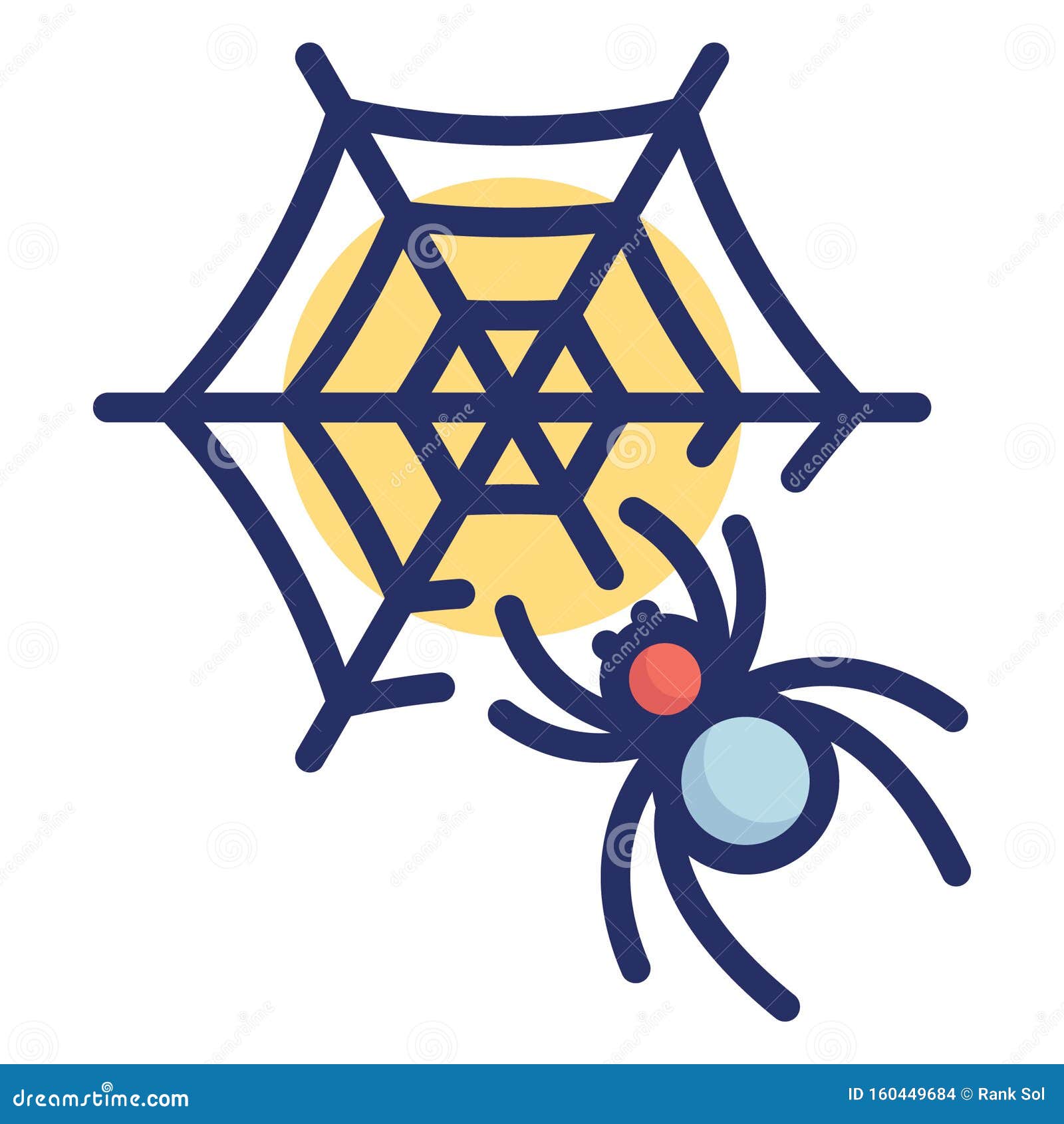 Dreadful Isolated Vector Icon Which Can Easily Modify or Edit Stock ...