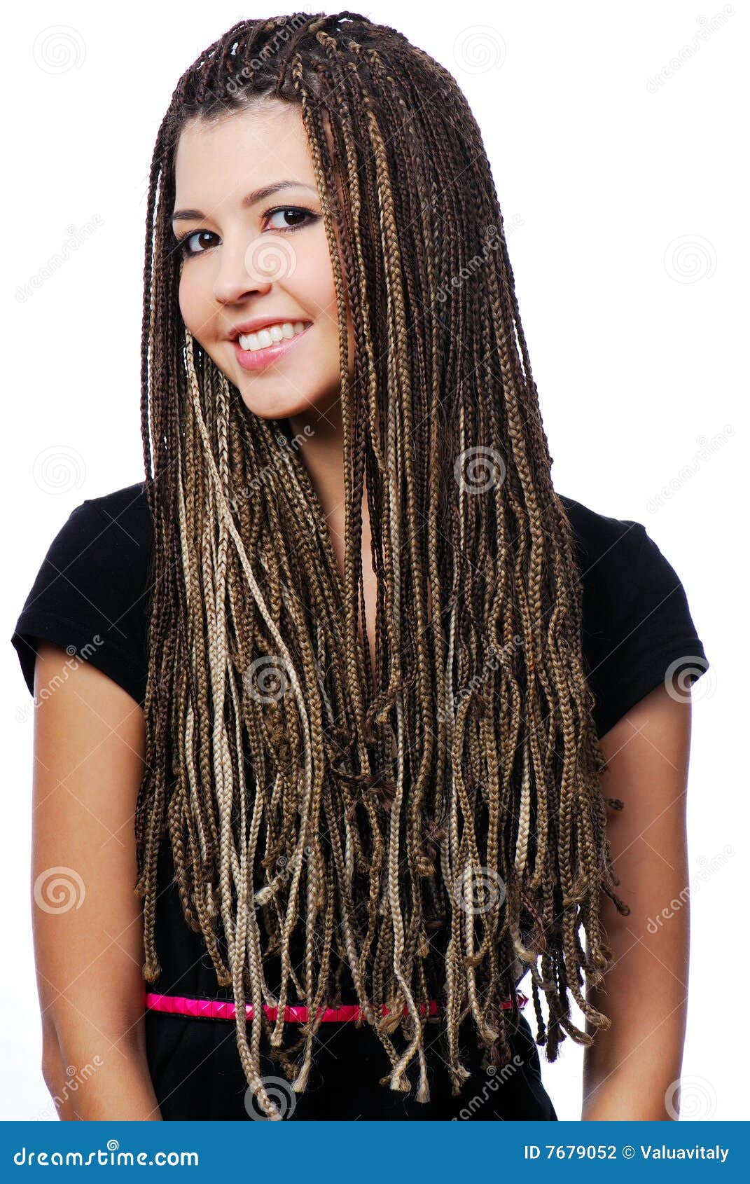 Dreadlocks del estilo foto de archivo. Imagen de sano - 7679052