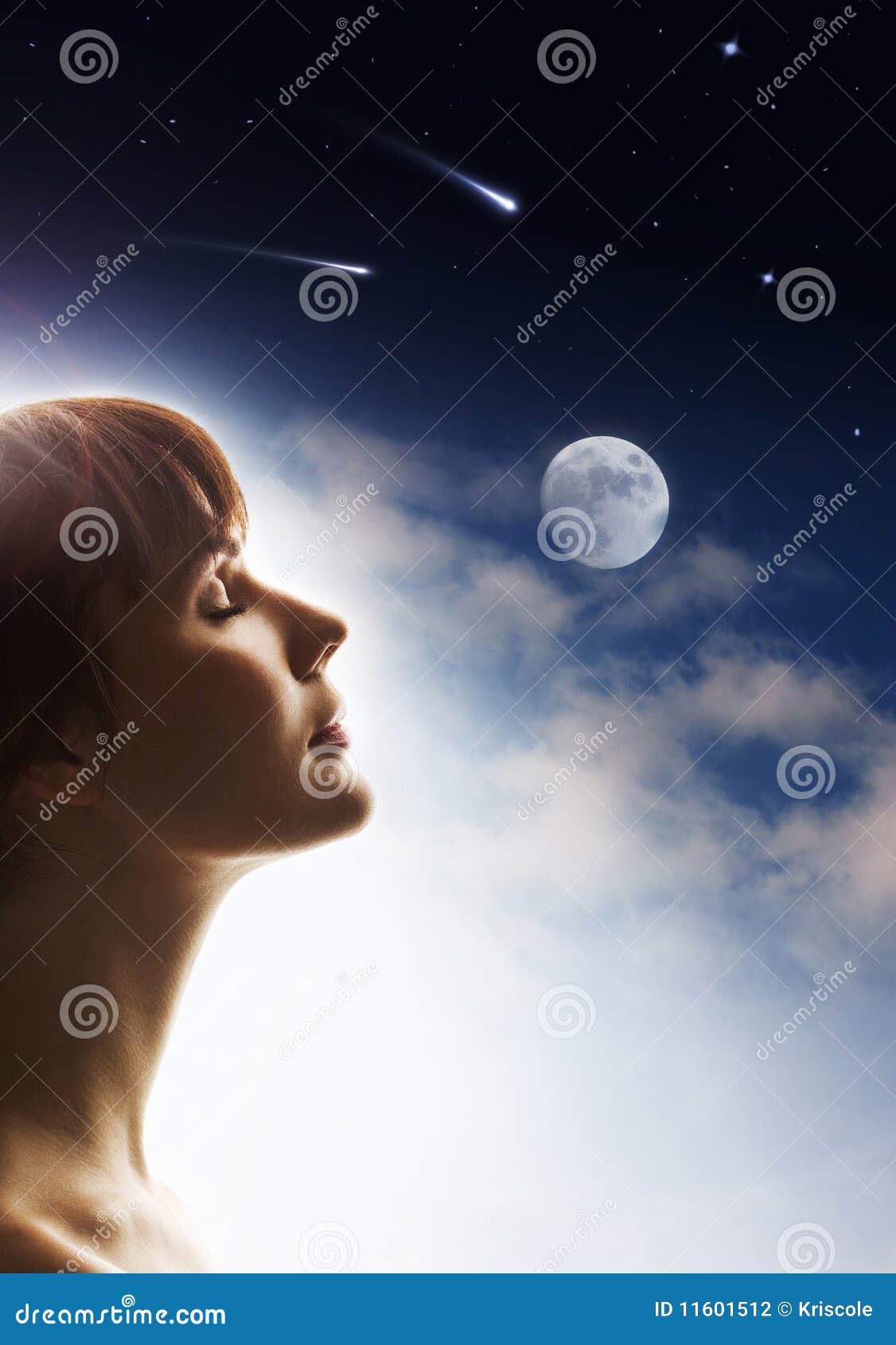 Dream stock photo. Image of mythical, person, digital - 11601512