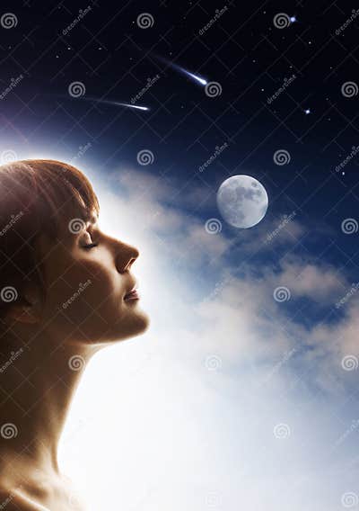 Dream stock photo. Image of mythical, person, digital - 11601512