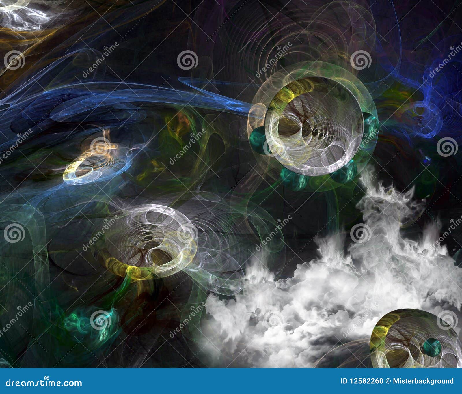 Dream stock illustration. Illustration of alien, dream - 12582260