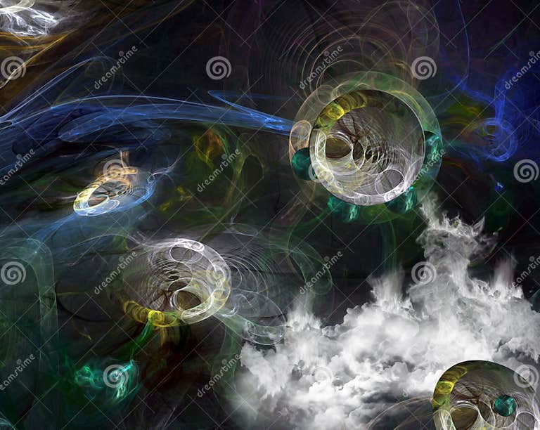 Dream stock illustration. Illustration of alien, dream - 12582260