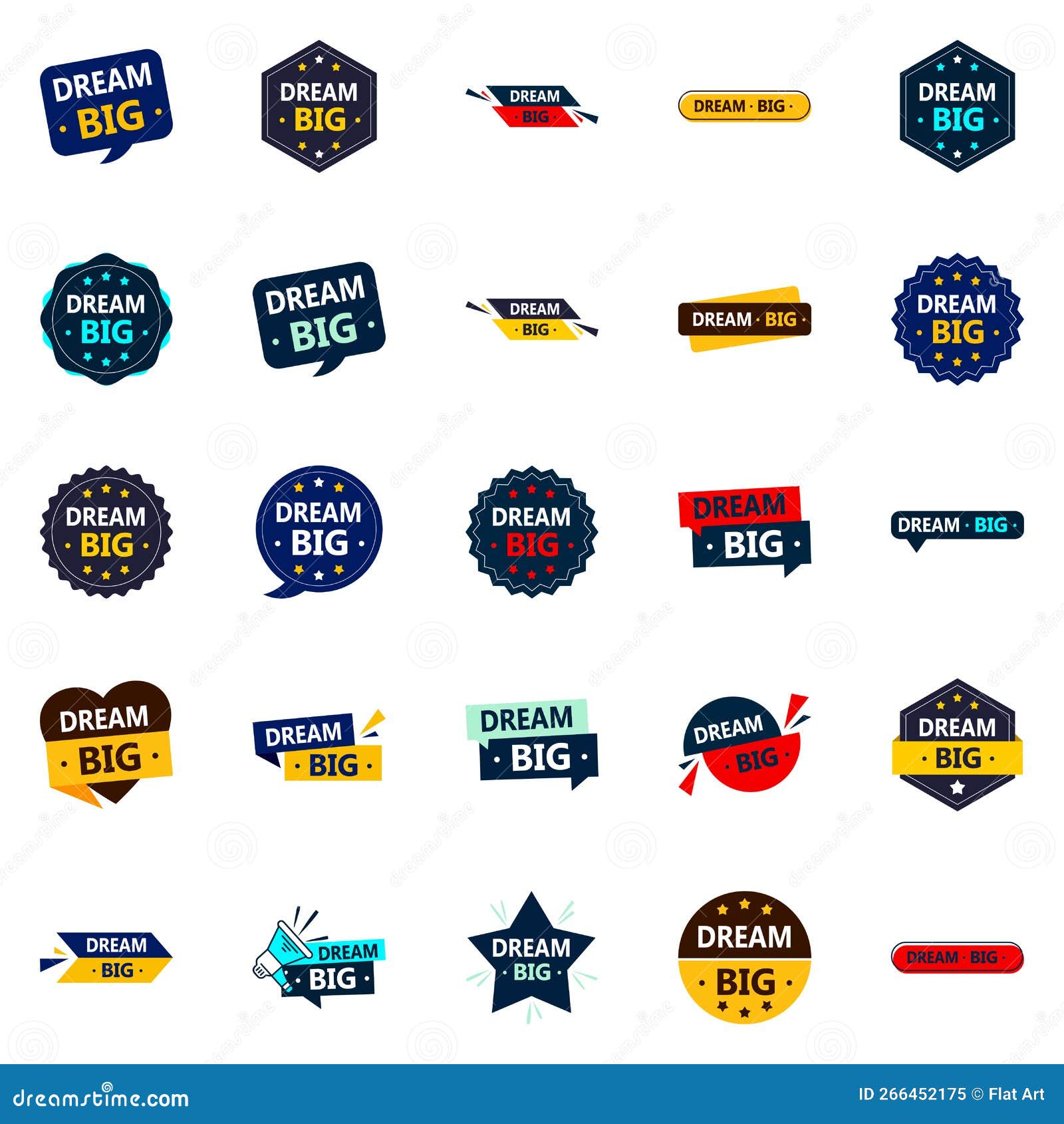 Dream Big 25 High Quality Vector Designs for Achieving Greatness 25 ...