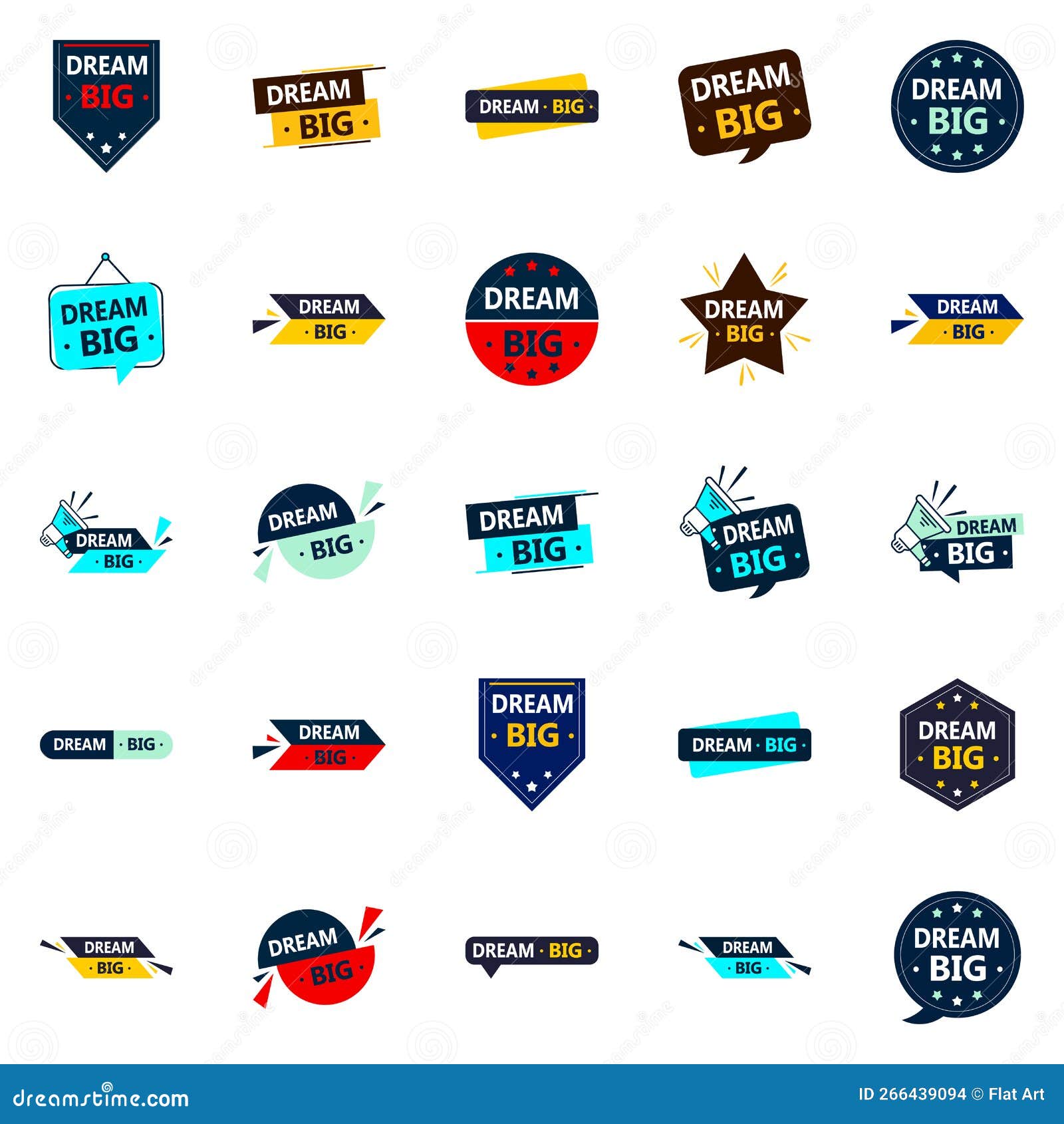 Dream Big Versatile Vector Designs for All Your Dream Chasing Needs 25 ...