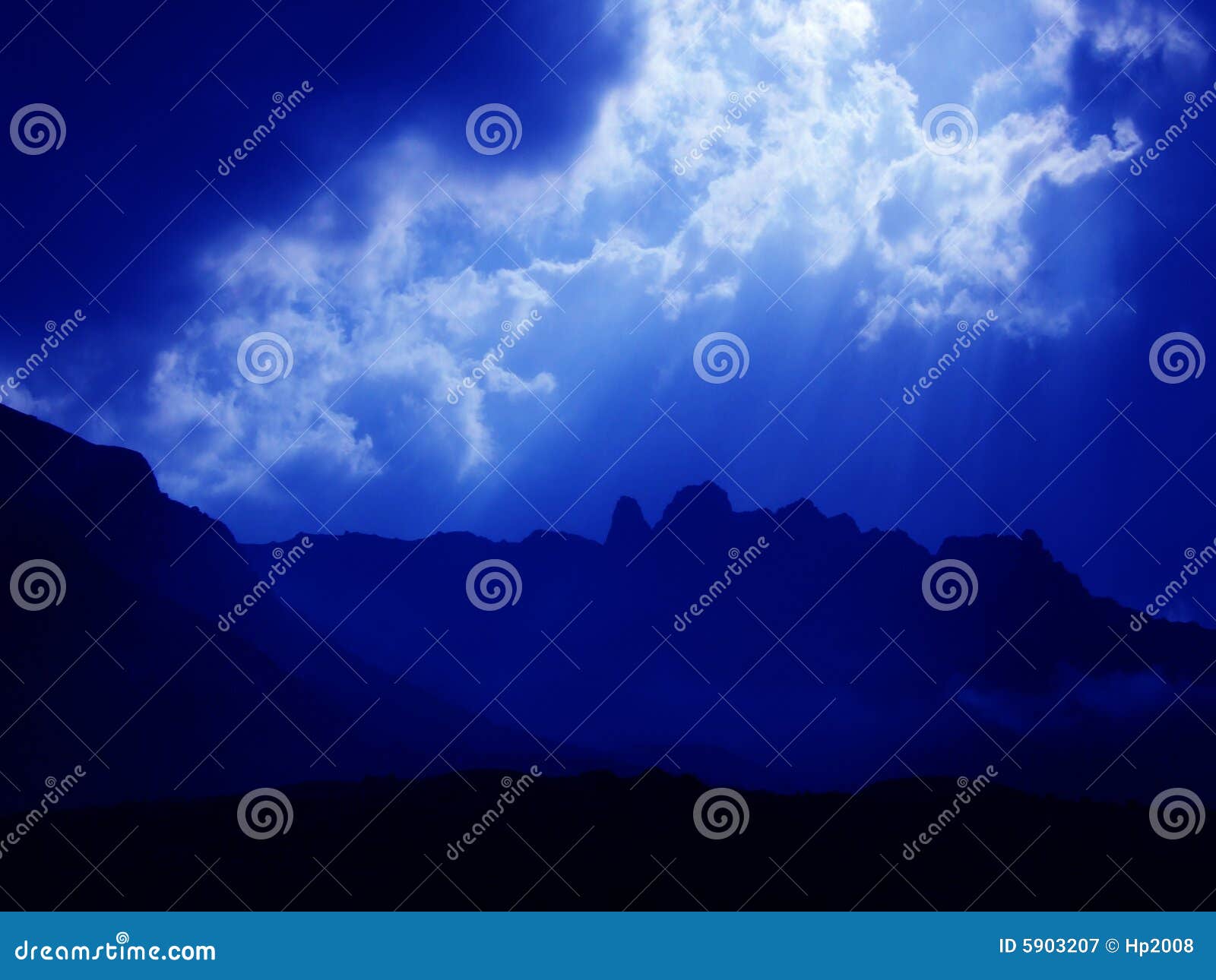 Dream Blue Sky stock image. Image of dream, landscape - 5903207