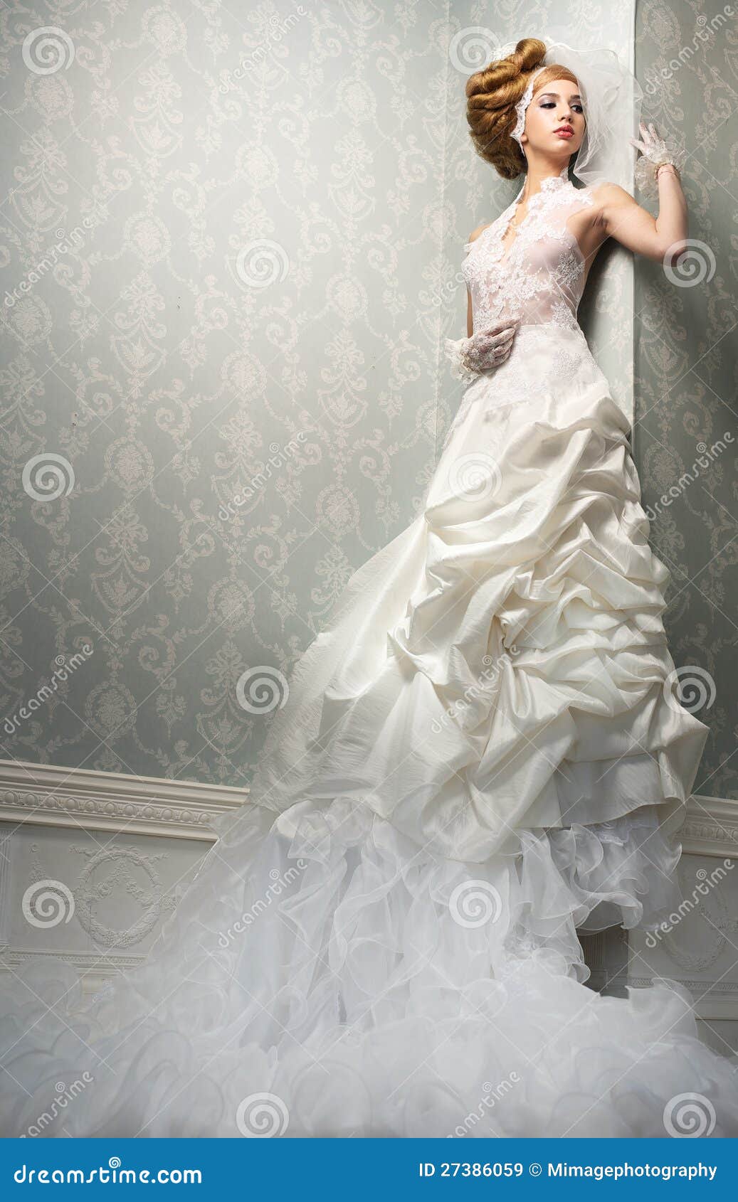Dream Bride stock image. Image of expression, classic - 27386059