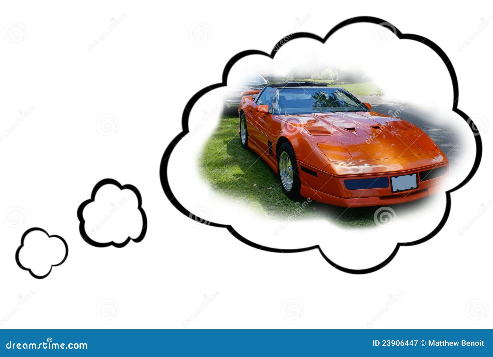 Dream Car Concept stock image. Image of bubble, daydream - 23906447