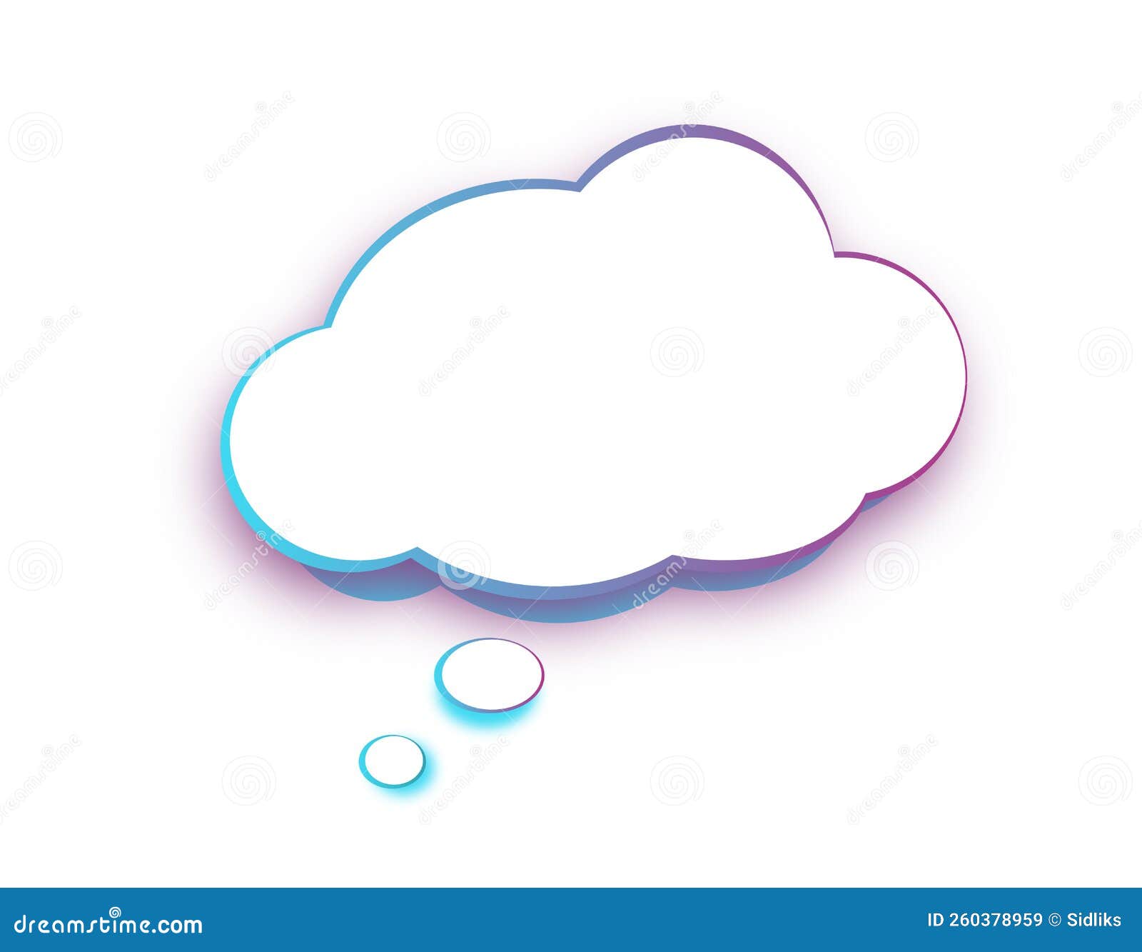 Dream Cloud Illustration stock illustration. Illustration of cartoon ...