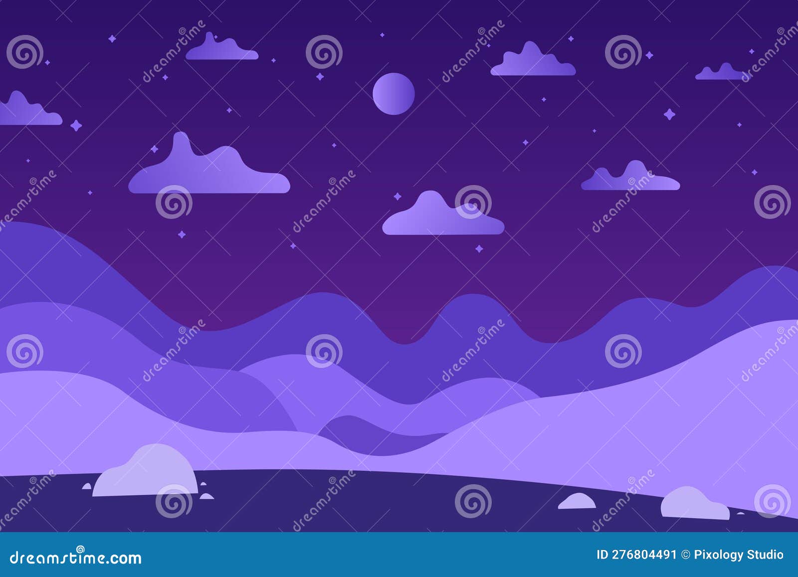 Dream Planet Environtment Abstract Background Suitable for Landing Page ...
