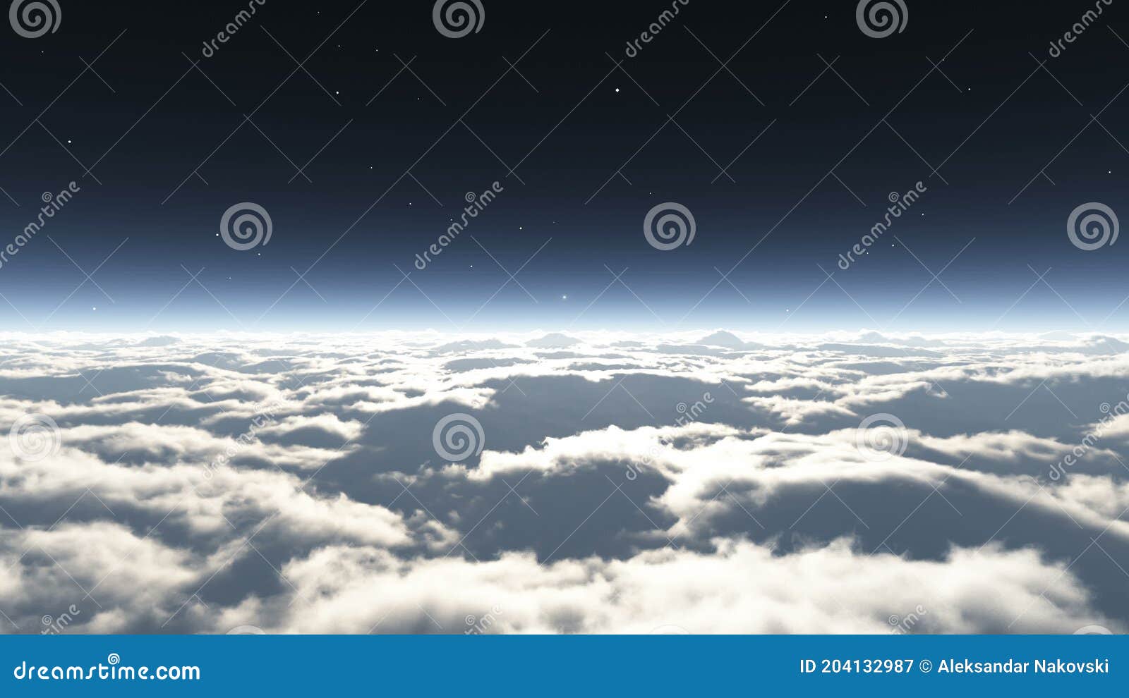 Dream fly in clouds stock video. Video of environment - 204132987