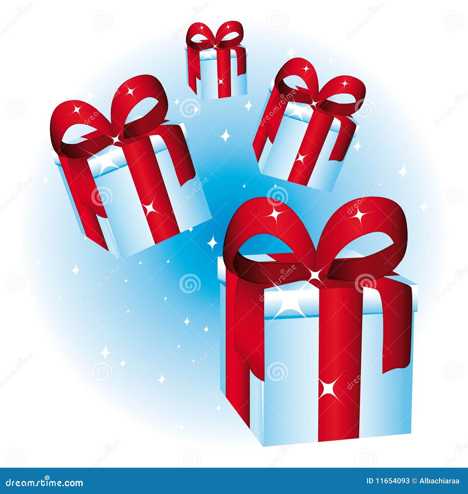 Dream gifts. stock vector. Illustration of beautiful - 11654093