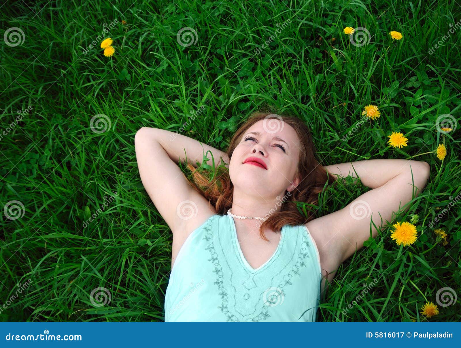 Dream girl stock image. Image of blue, people, dream, study - 5816017