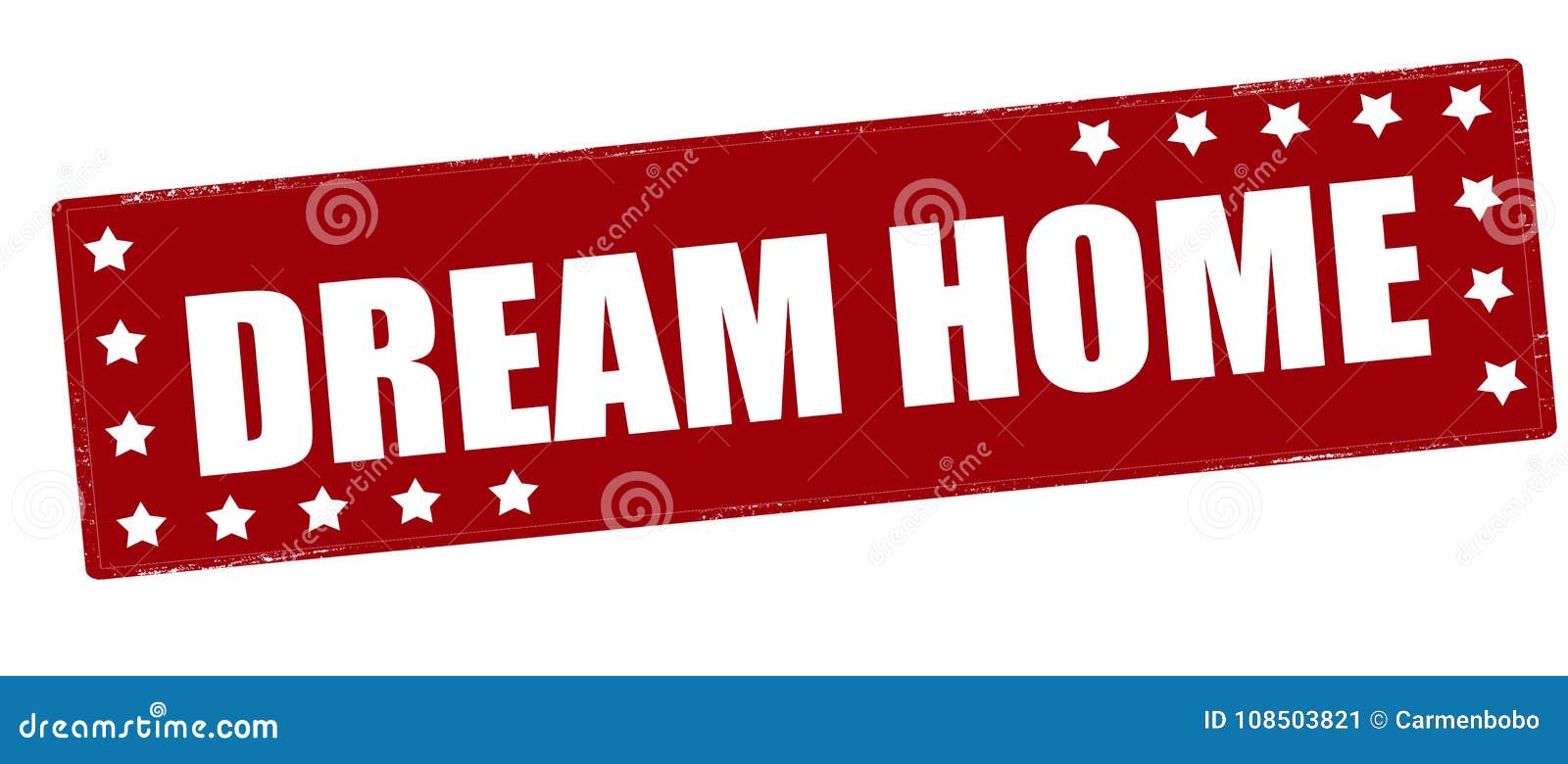 Dream home stock illustration. Illustration of residence - 108503821