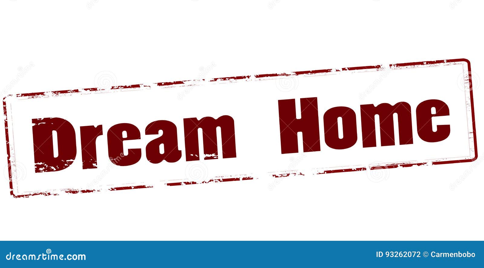 Dream home stock illustration. Illustration of grunge - 93262072