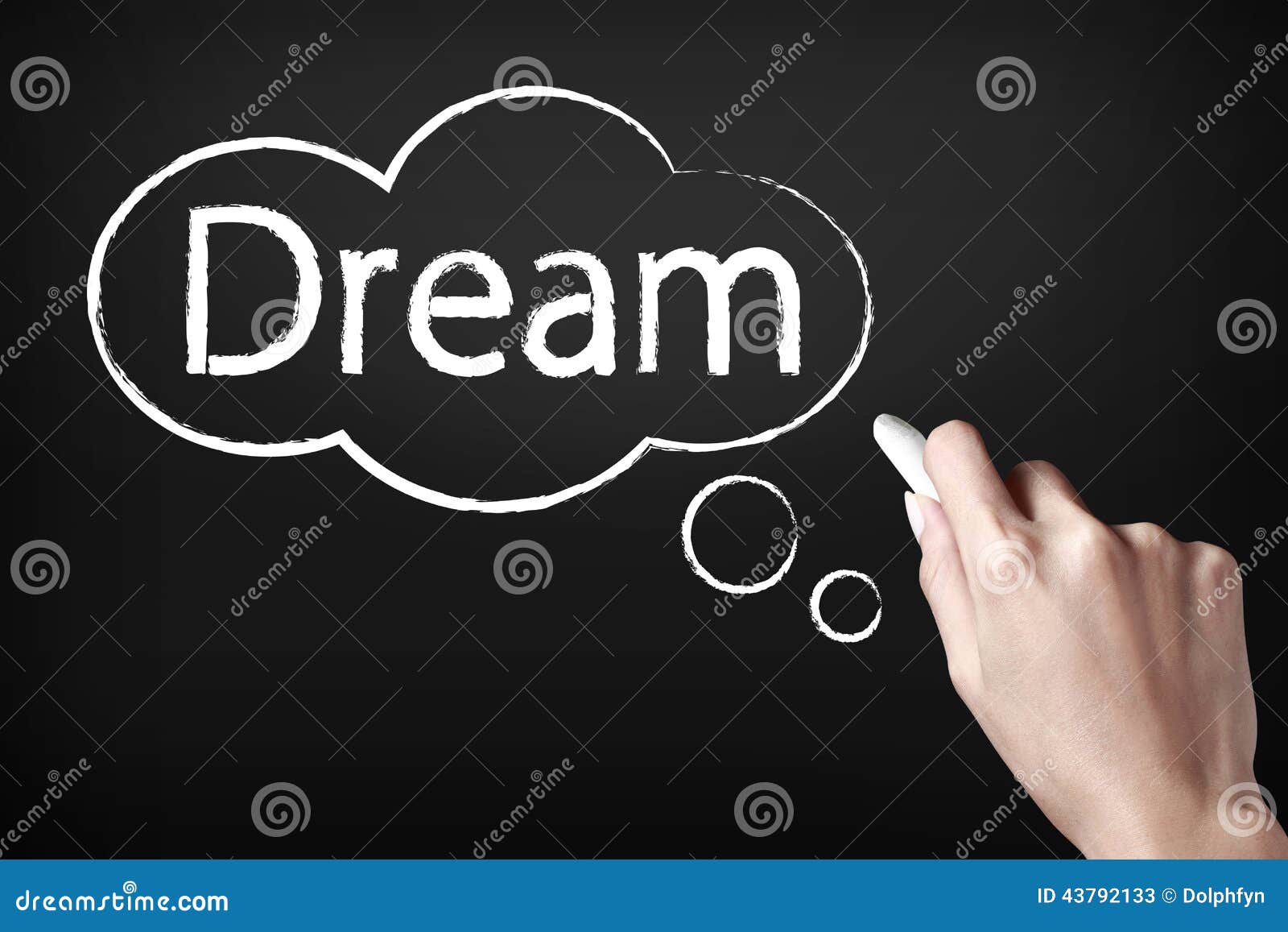 Dream icon stock image. Image of chalk, concept, happy - 43792133