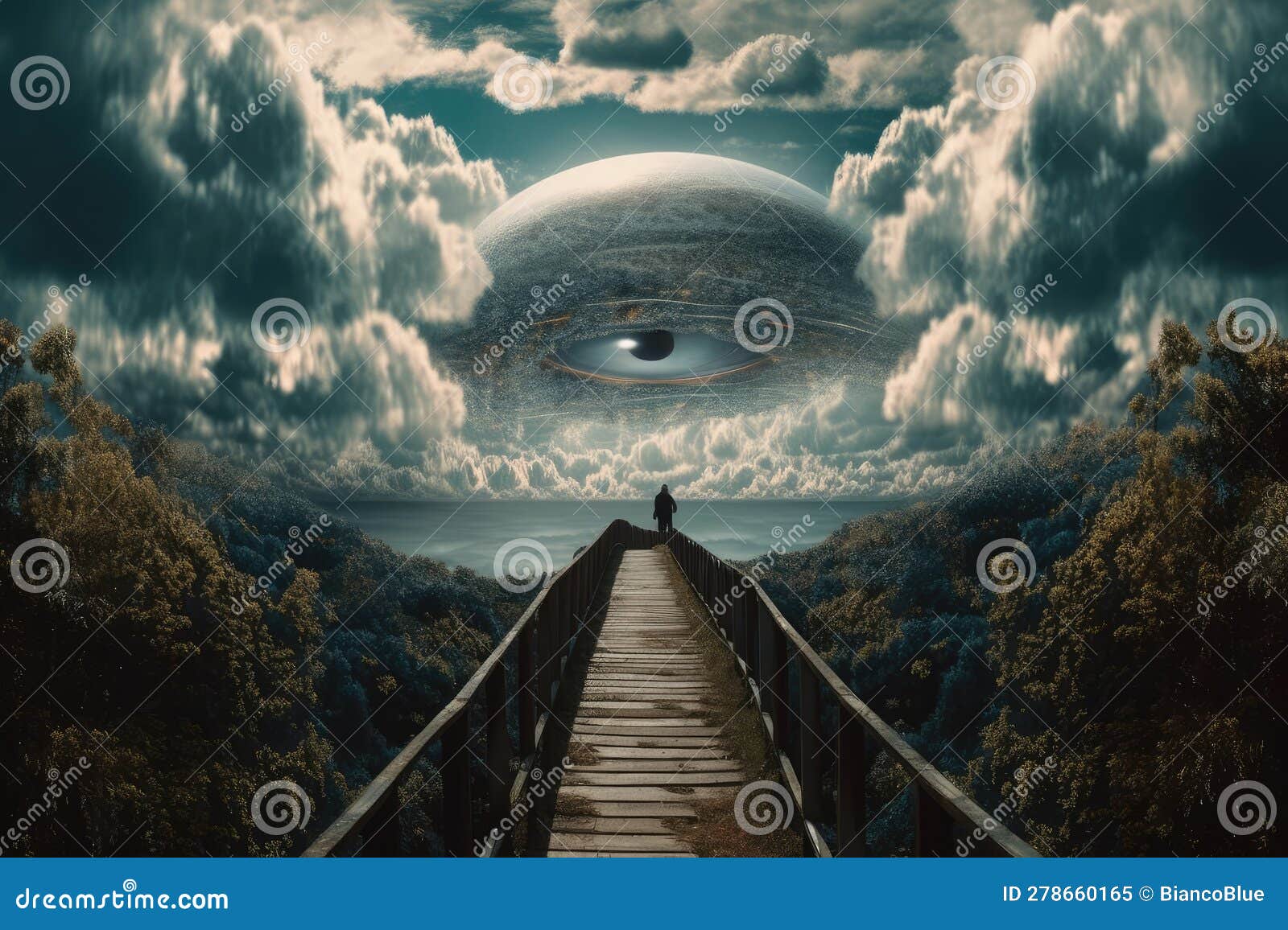 Dream and Imagination through Human Vision Eye Sight into the Cloud in ...