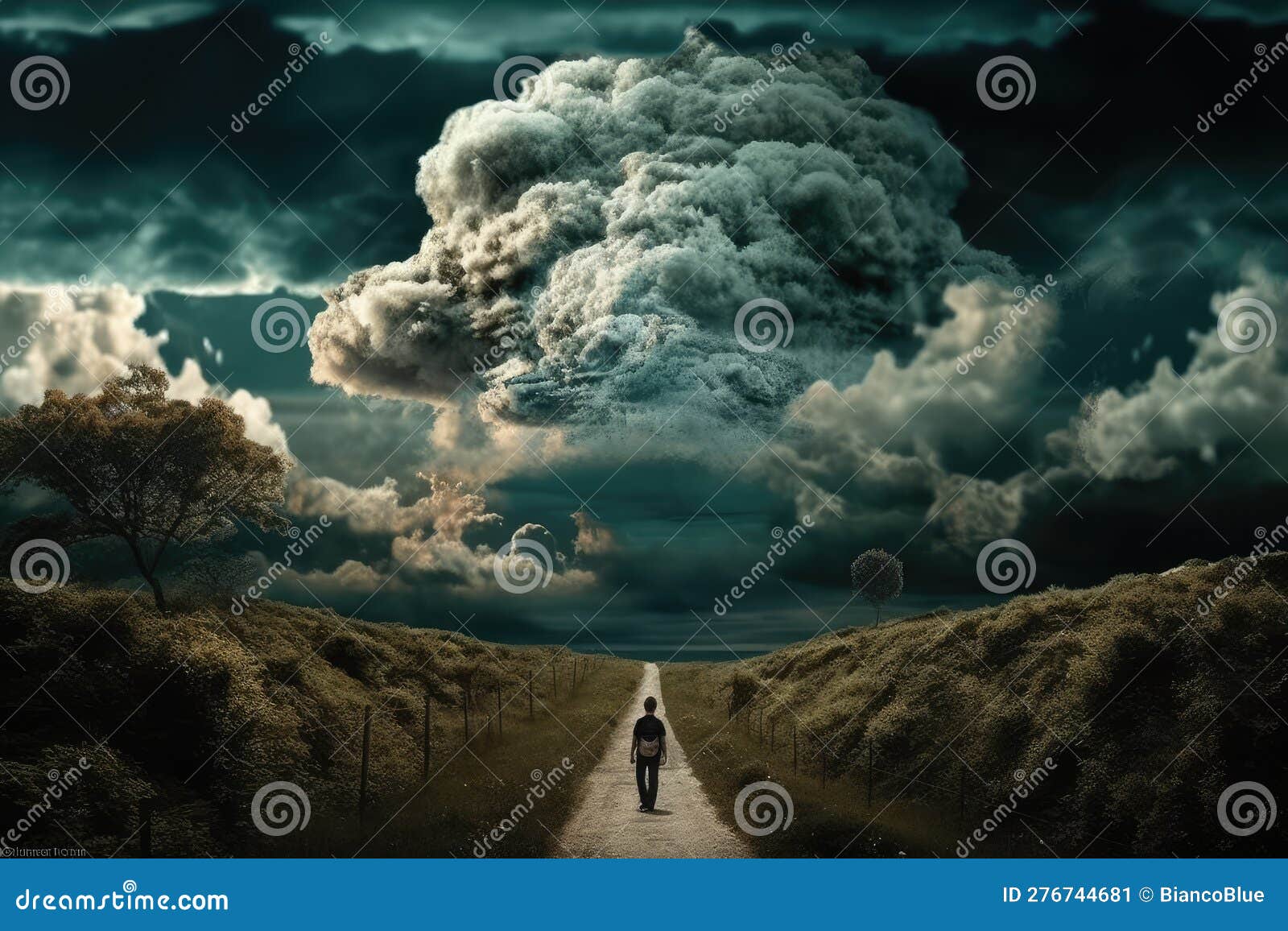 Dream and Imagination through Human Vision Eye Sight into the Cloud in ...