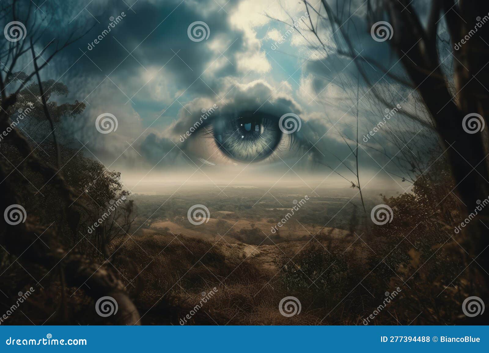 Dream and Imagination through Human Vision Eye Sight into the Cloud in ...