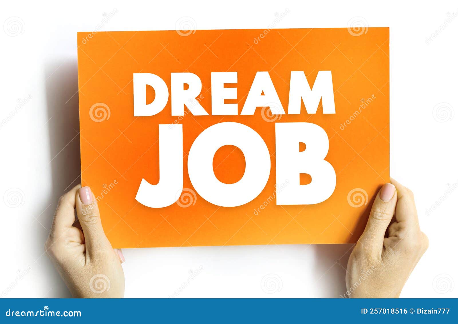 Dream Job - Position that Combines an Activity, Skill with a ... Dream Job - Position that Combines an Activity, Skill with a ...